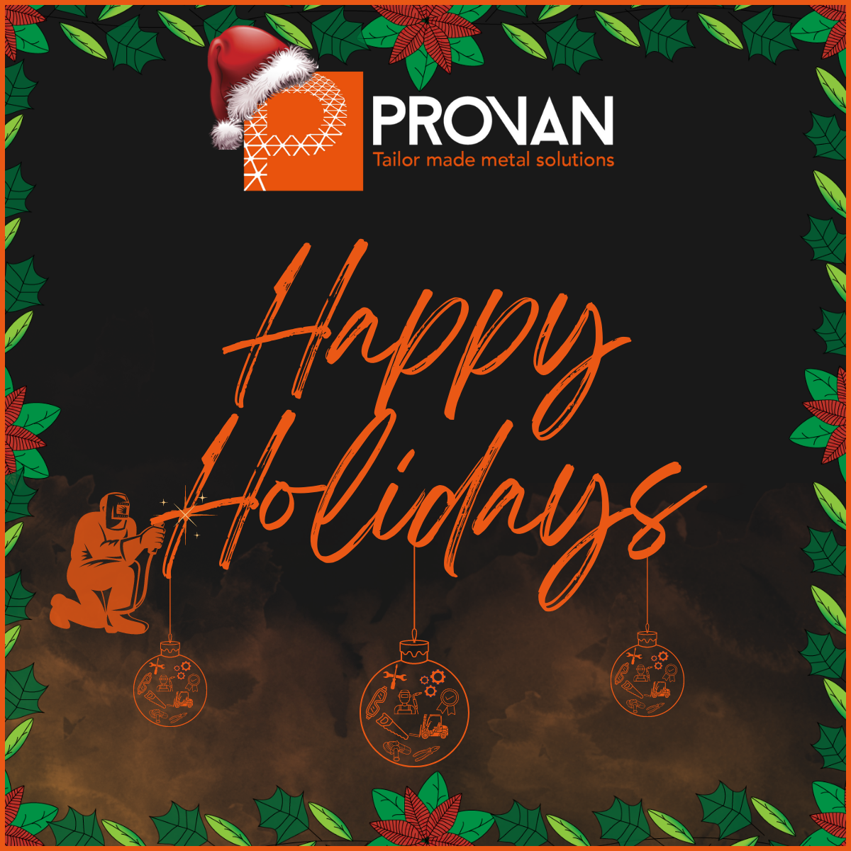Happy holidays – Provan