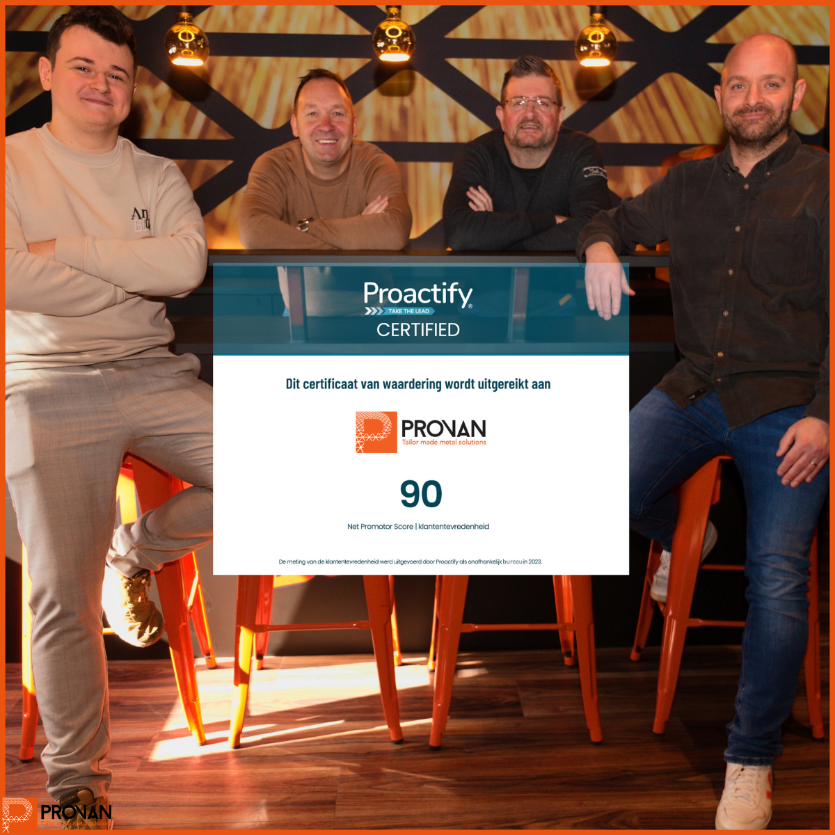 Provan behaalt NPS score van 90! – Provan